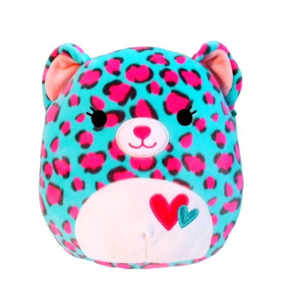 Kellytoy | Toys | Squishmallow Chelsea The Cheetah 9 Valentines Edition ...